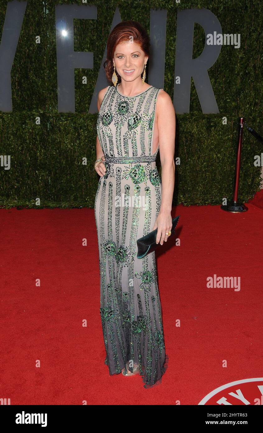 Debra Messing attending the Vanity Fair Oscar Party 2009, held at the ...
