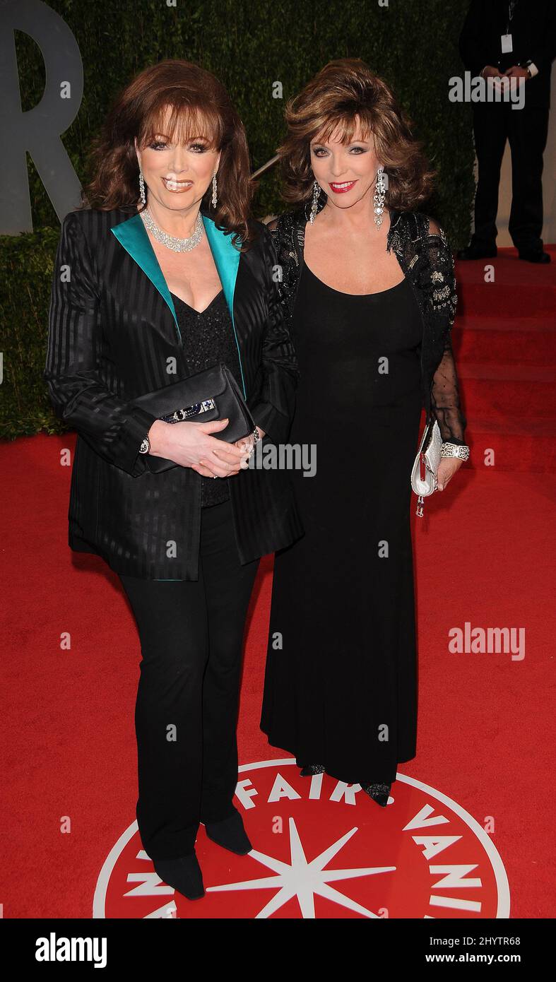 Joan collins and jackie collins hi-res stock photography and images - Alamy
