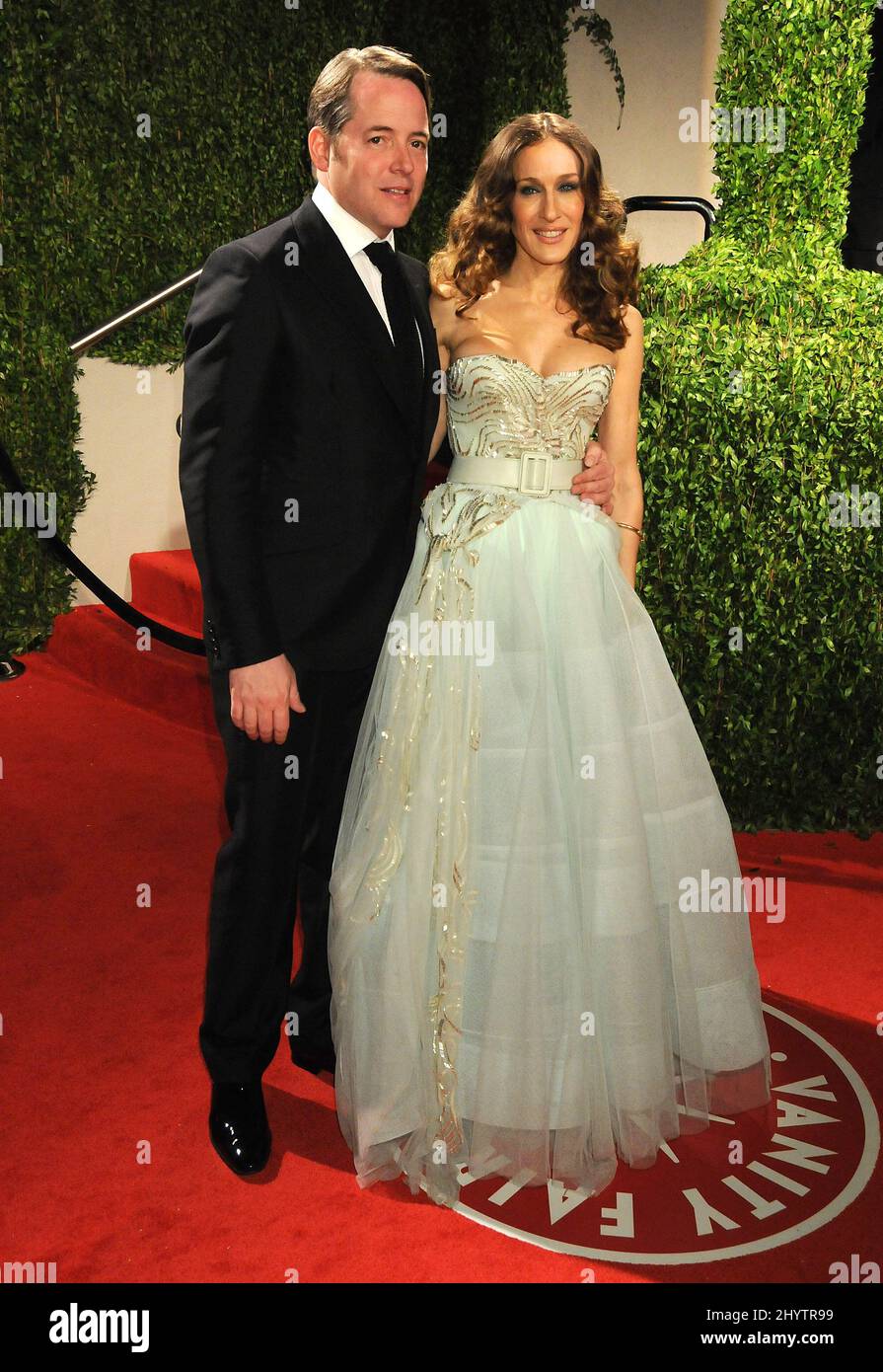 Sarah Jessica Parker and Matthew Broderick attending the Vanity Fair ...