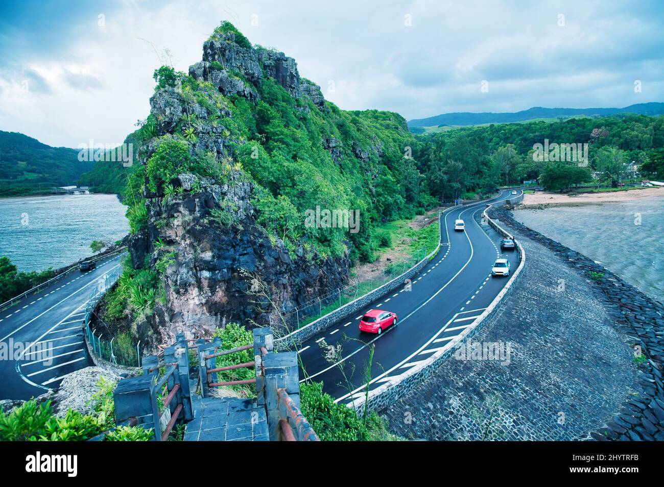 Maconde' view point, Baie du Cap, Mauritius island - Africa Stock Photo ...