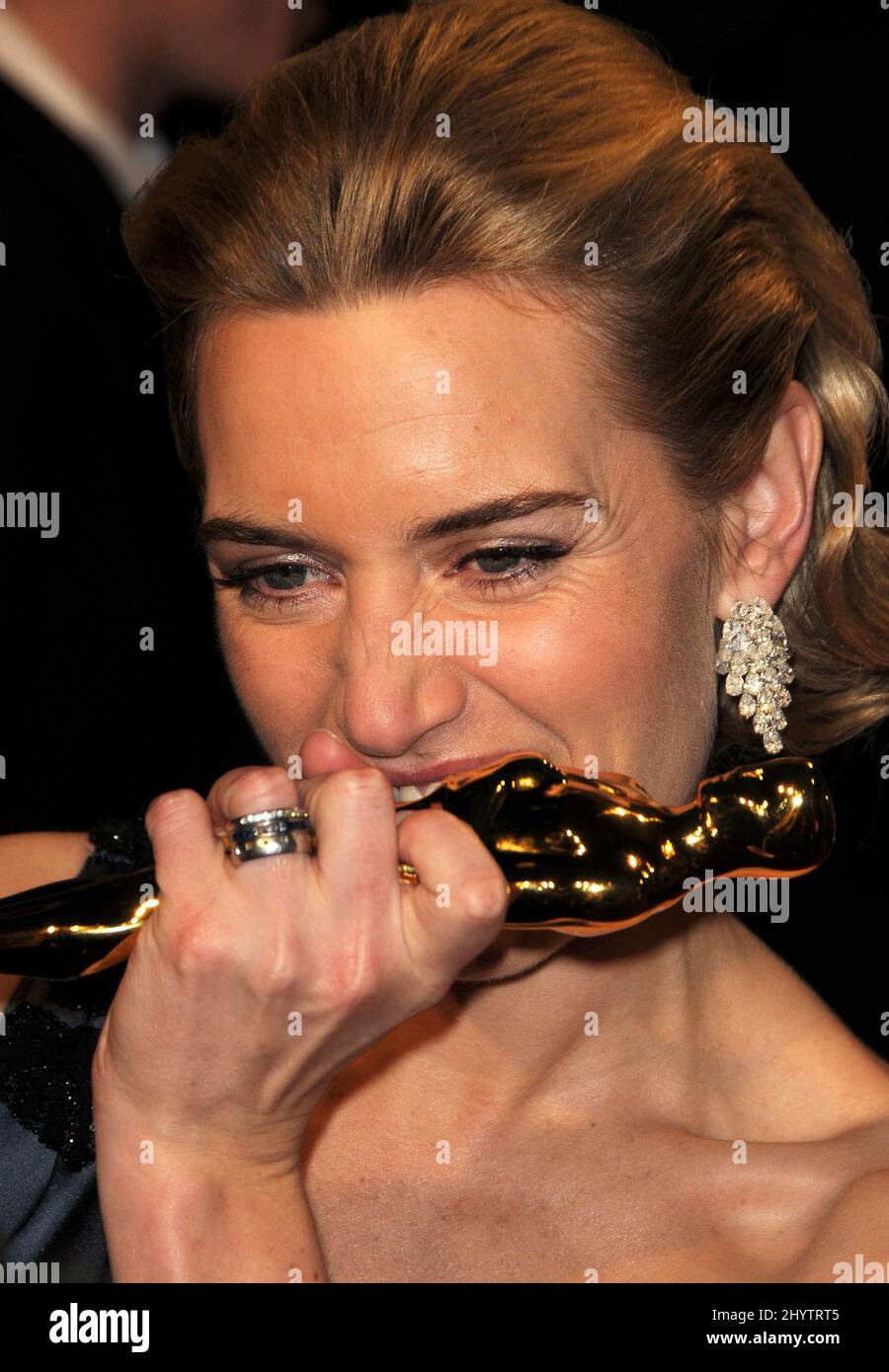 Kate Winslet at the Vanity Fair Oscar Party 2009 held at the Sunset ...
