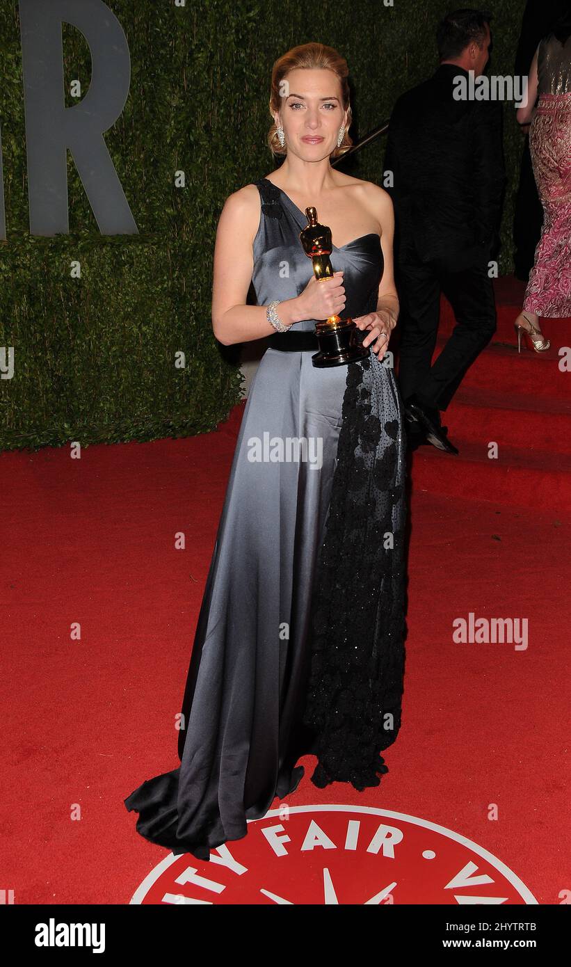 Kate Winslet at the Vanity Fair Oscar Party 2009 held at the Sunset ...