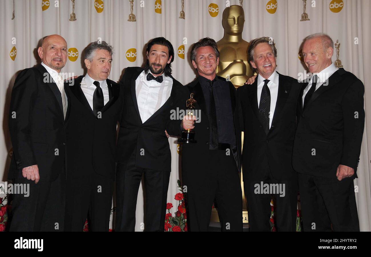Ben Kingsley, Robert De Niro, Sean Penn, Michael Douglas, Adrien Brody ...