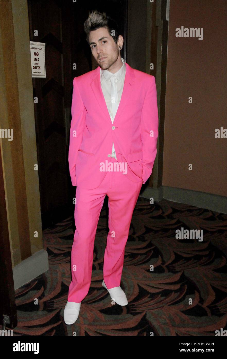Davey Havok at the Lady GaGa In Concert on The Fame Ball Tour Held at ...