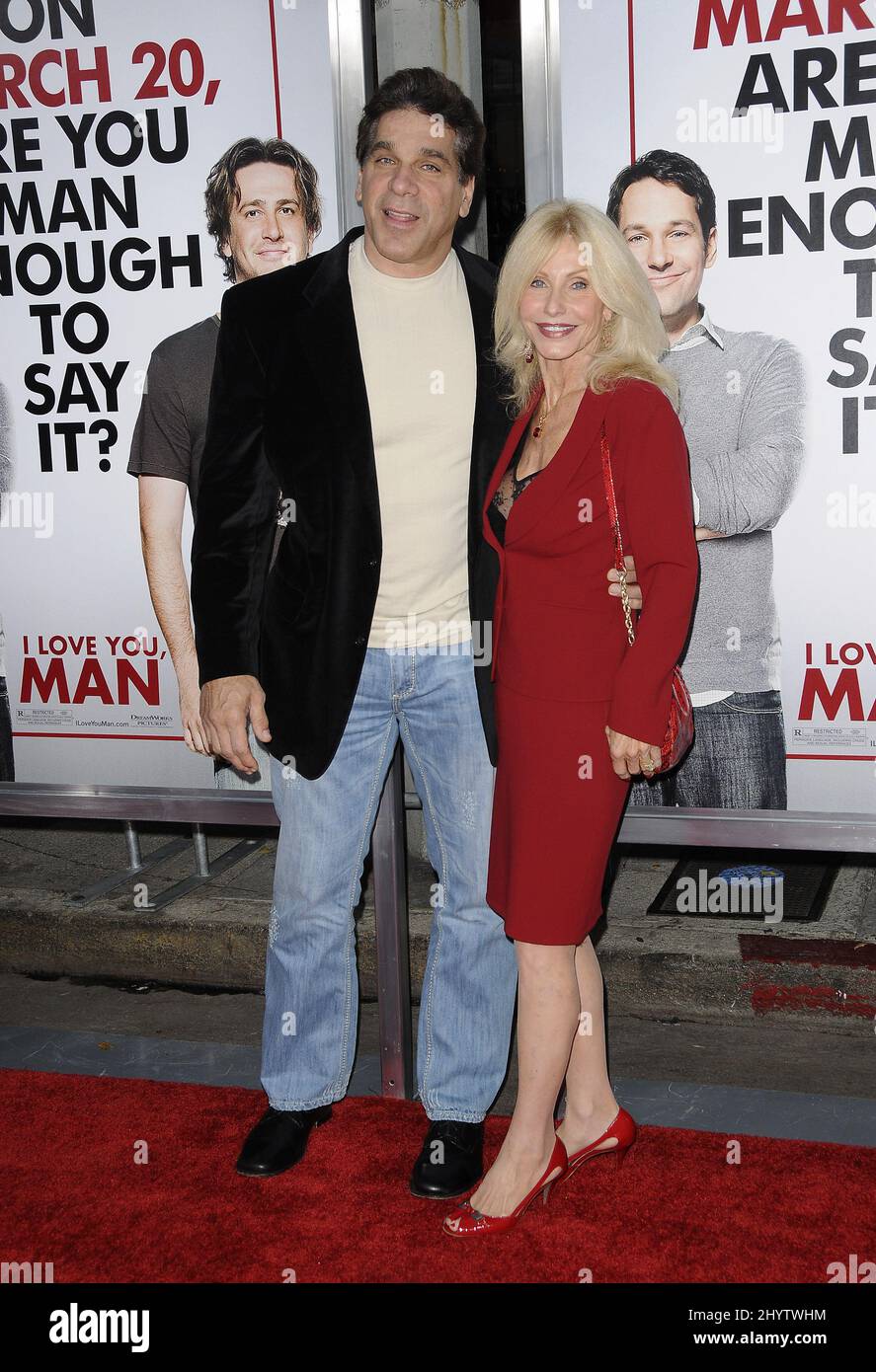 Lou Ferrigno and wife Carla Ferrigno attend the premiere of "I Love You ...