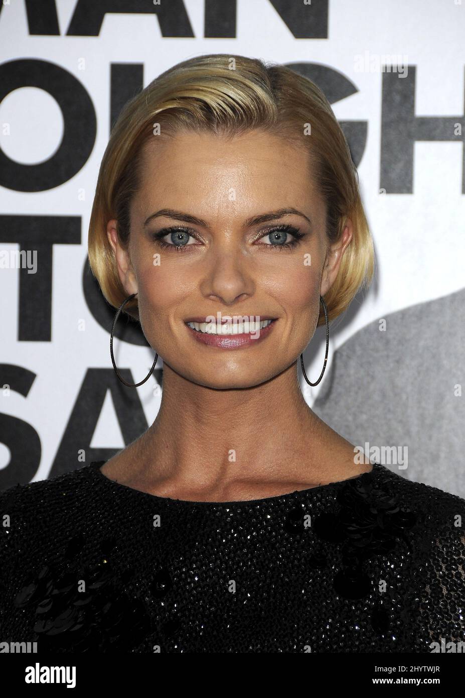 Jamie Pressly attends the premiere of "I Love You, Man" held at the ...