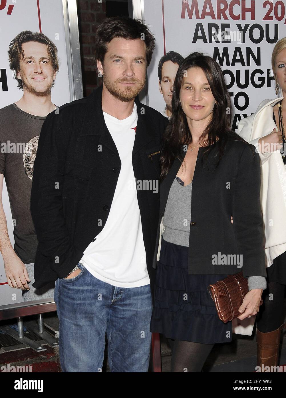 Jason Bateman and Amanda Anka attend the premiere of "I Love You, Man ...