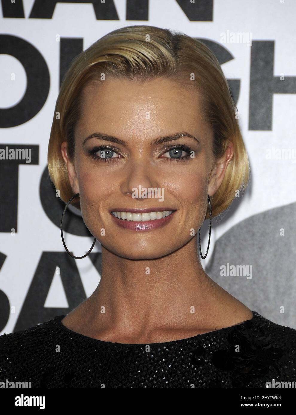 Jamie Pressly attends the premiere of "I Love You, Man" held at the ...