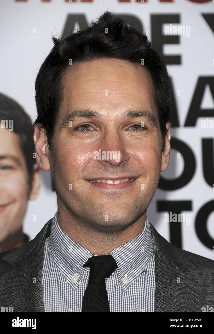 Paul Rudd attends the premiere of "I Love You, Man" held at the Mann's ...