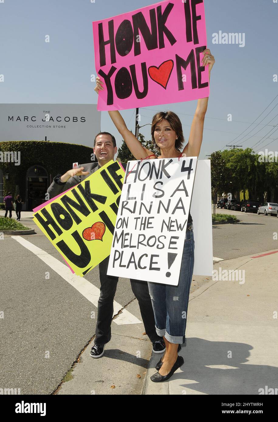 Lisa rinna melrose place hi-res stock photography and images - Alamy