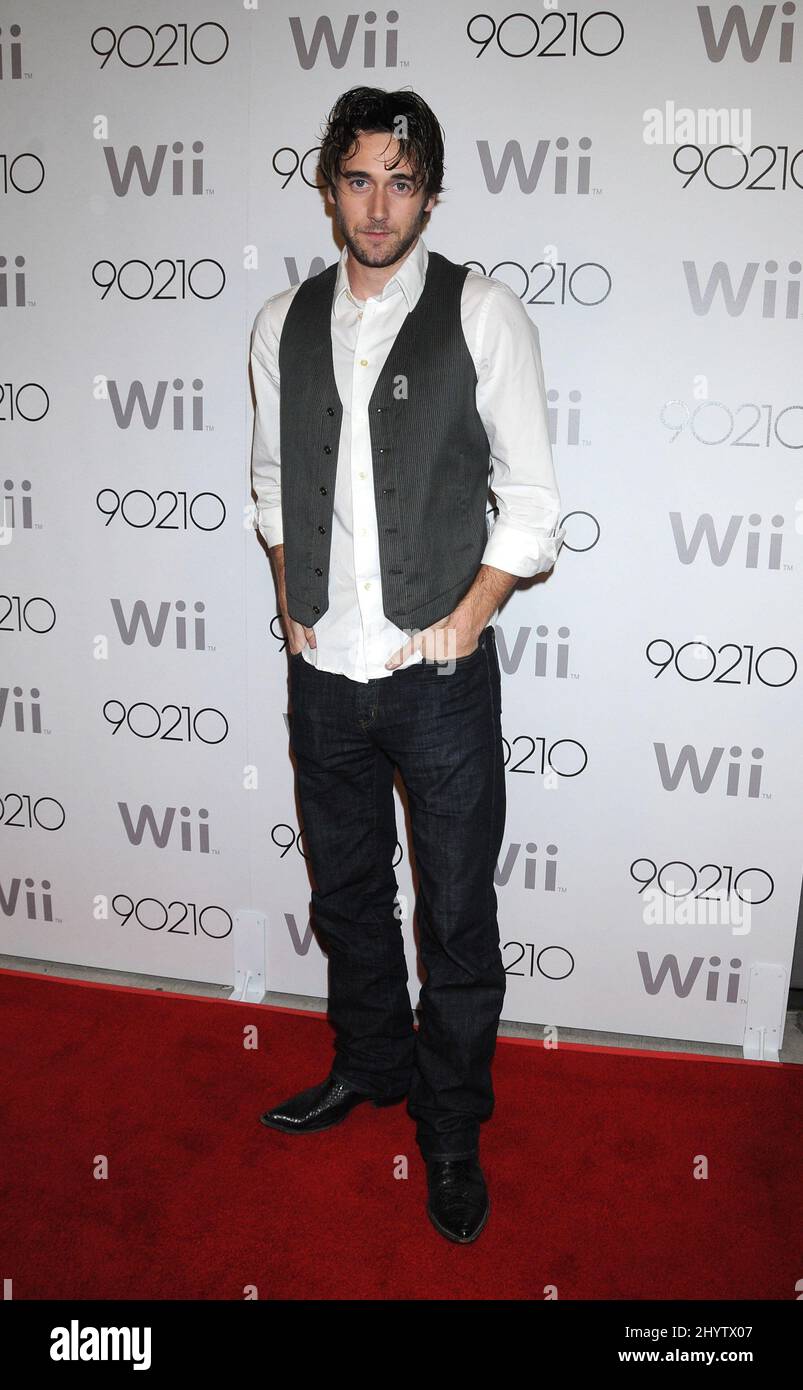 Ryan Eggold arrives while 90210 plays Wii to celebrate the wrap of ...