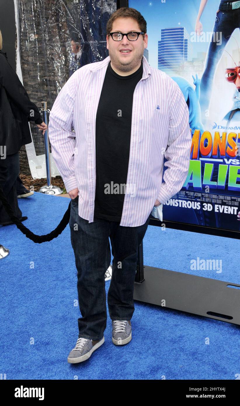 Jonah Hill at the "Monsters Vs. Aliens" Los Angeles Premiere at the ...