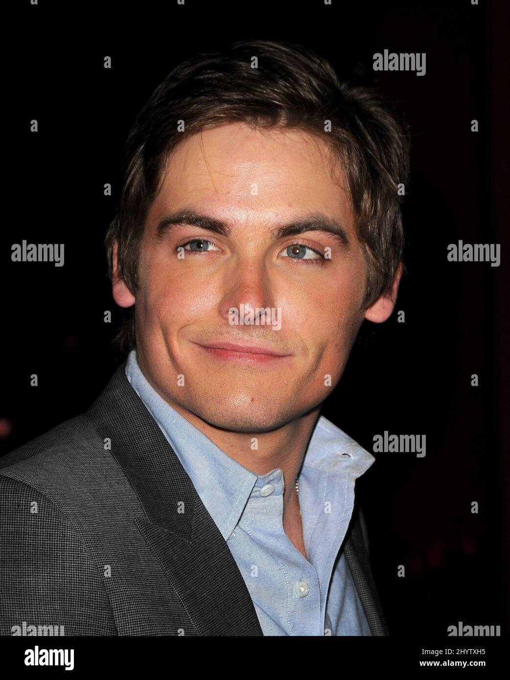 Kevin Zegers at Elton John's 62nd Birthday Party held at Hamburger ...