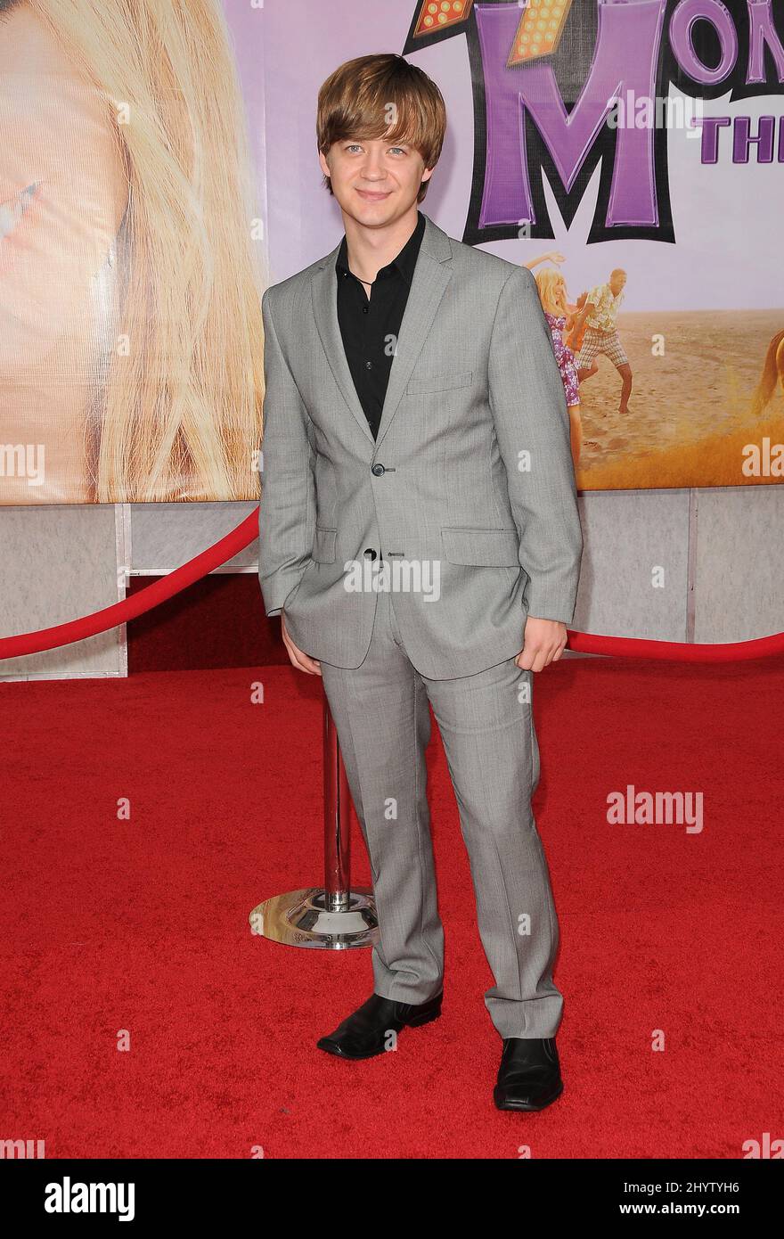 Jason Earles arrives at Hannah Montana: The Movie, World Premiere at ...