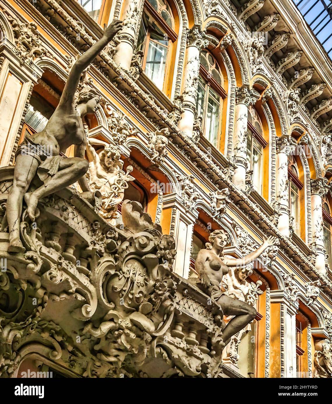 Some architectural details of the beautiful city of Odessa, Ukraine ...