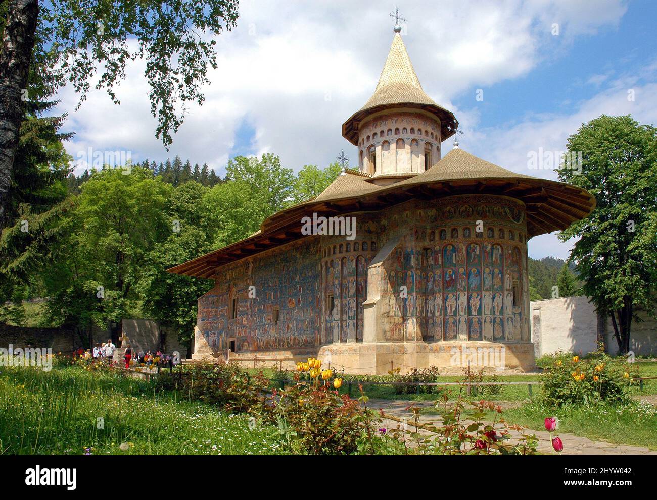 Voronets Monastery, Suceava County, Moldavia, Romania: One of the ...