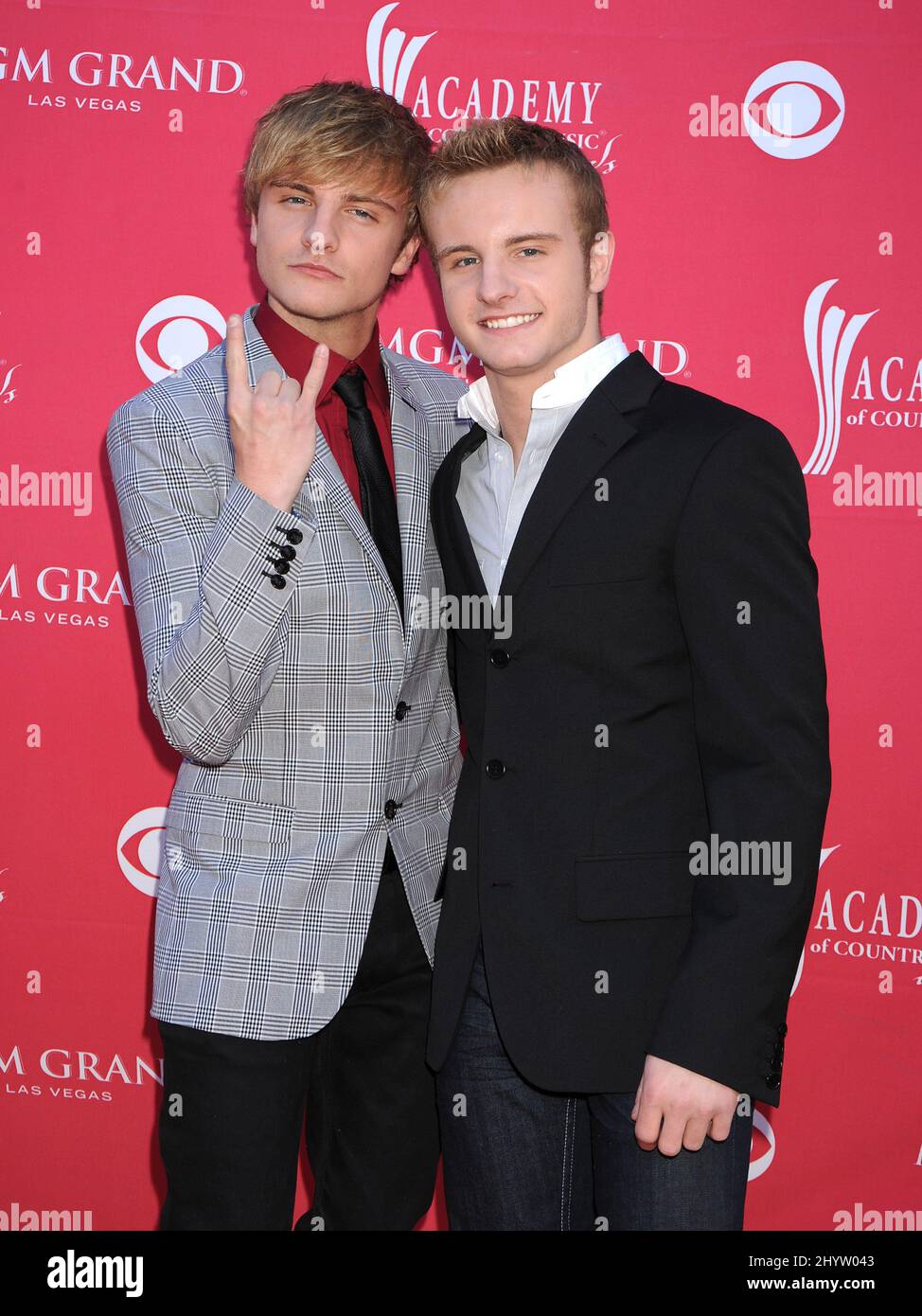 Carter twins attend hi-res stock photography and images - Alamy