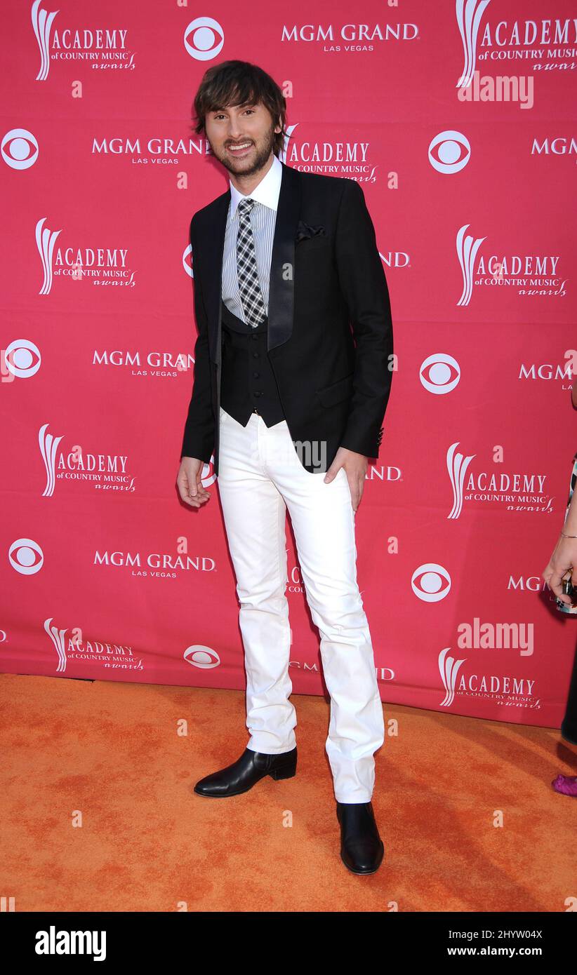 Dave Haywood from Lady Antebellum attends the 44th Annual Academy of ...