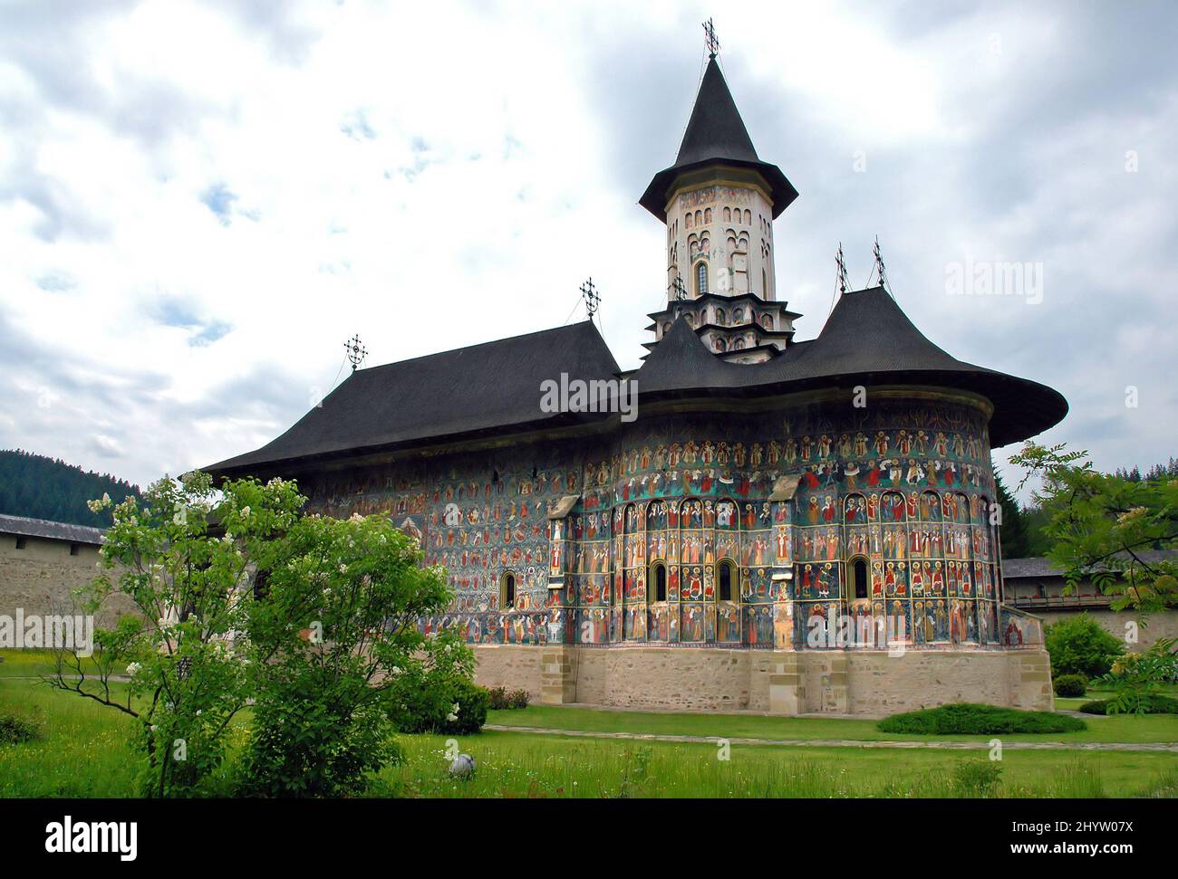 Sucevitsa Monastery, Suceava County, Moldavia, Romania: One of the ...