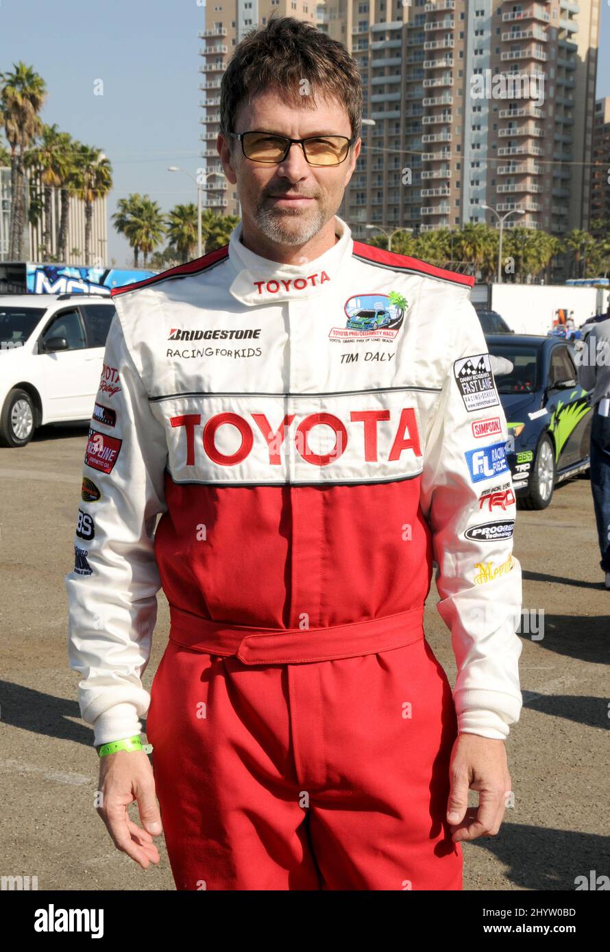 Tim Daly at the 33rd Annual Toyota Pro/Celebrity Race practice day ...