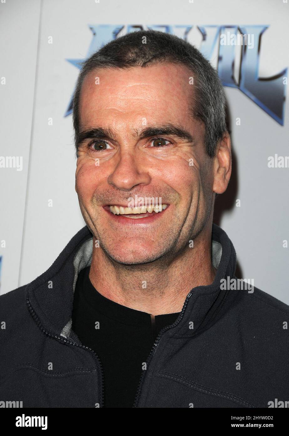 Henry Rollins at the film premiere of "Anvil! The Story of Anvil" at ...