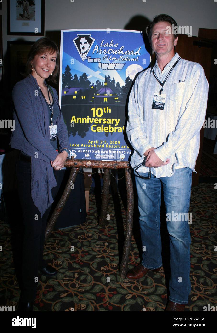 Cynthia Stevenson and Brett Cullen at the 10th Anniversary Celebration ...