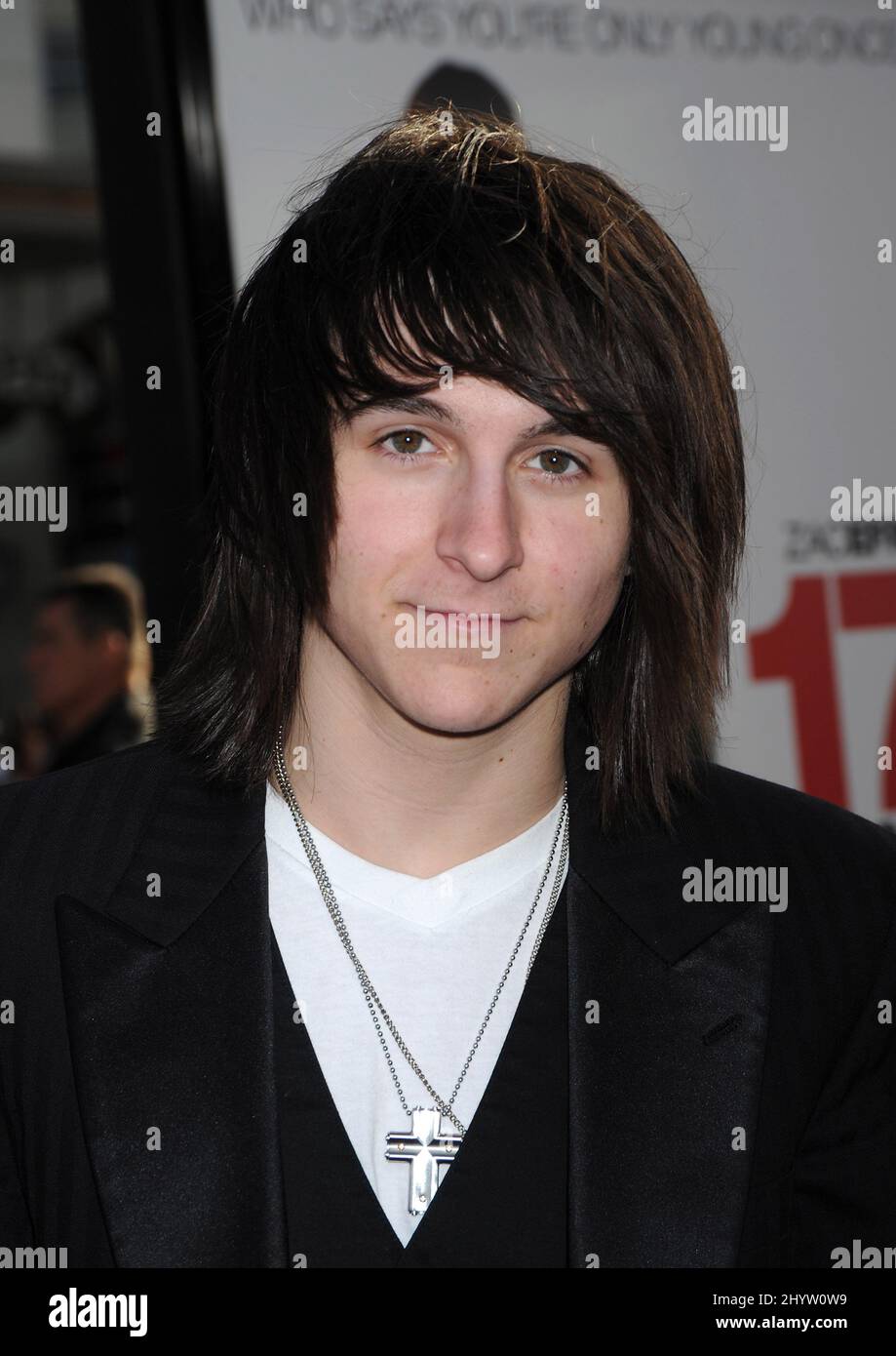 Mitchel musso los angeles premiere hi-res stock photography and images ...