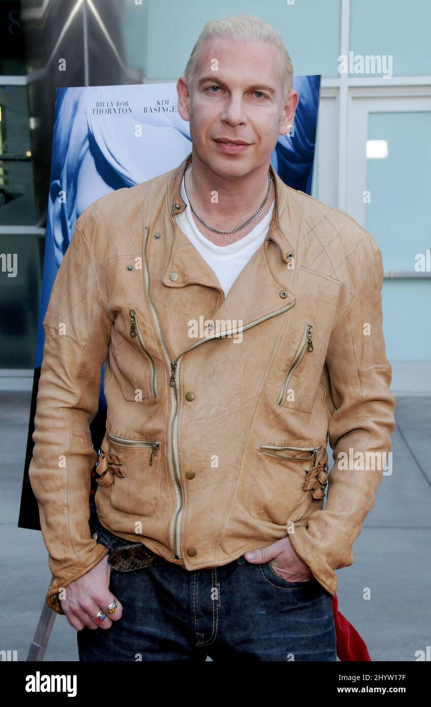 Ash Baron-Cohen at the film premiere of Informers held at the Arclight ...