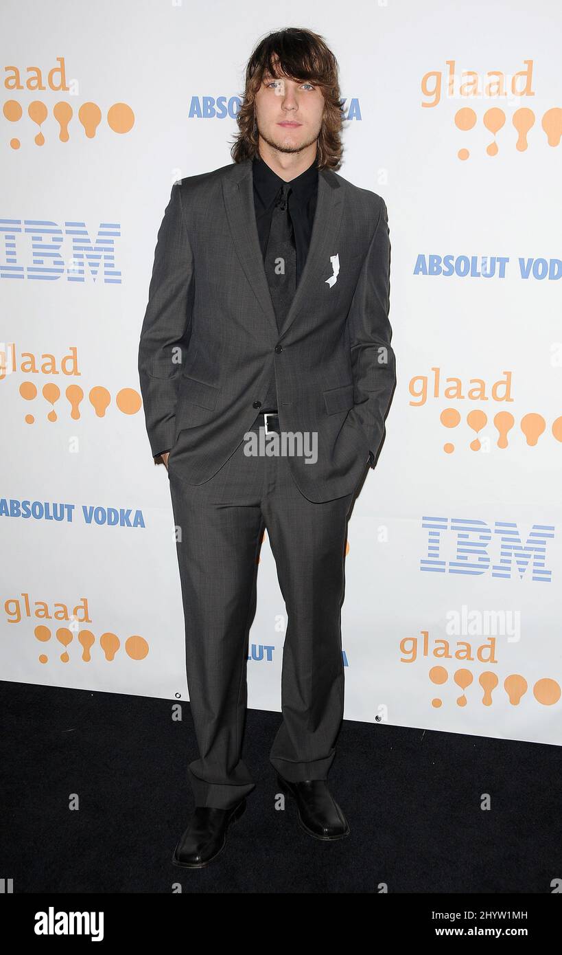Scott Michael Foster arrives at the 20th Annual GLAAD Media Awards in ...