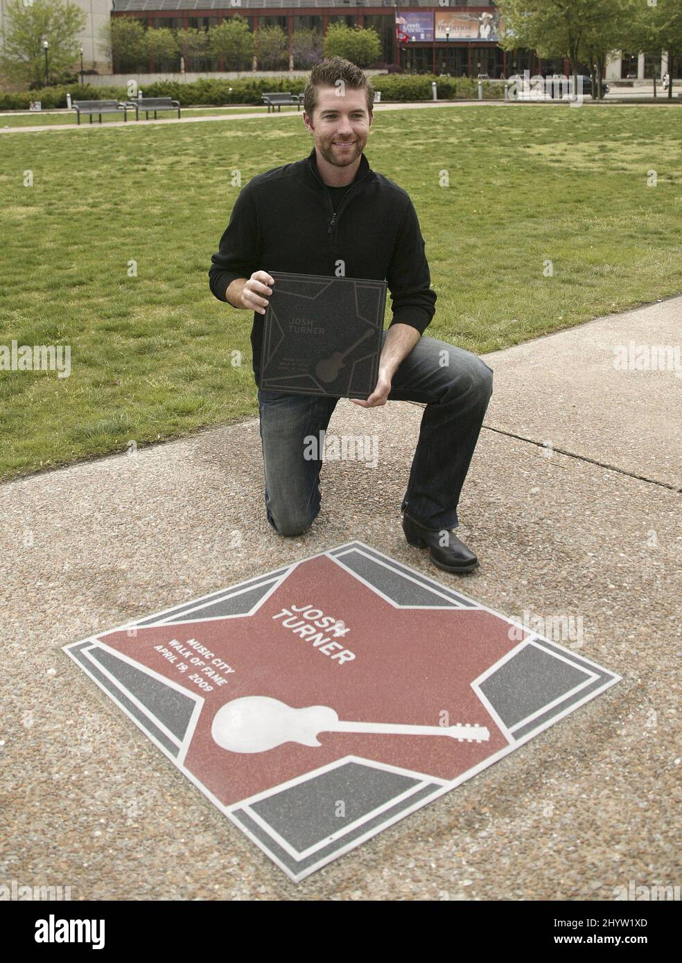 Josh Turner at the Music City Walk of Fame Ceremony Held at Sommet ...