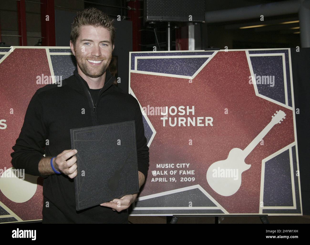 Josh Turner at the Music City Walk of Fame Ceremony Held at Sommet ...