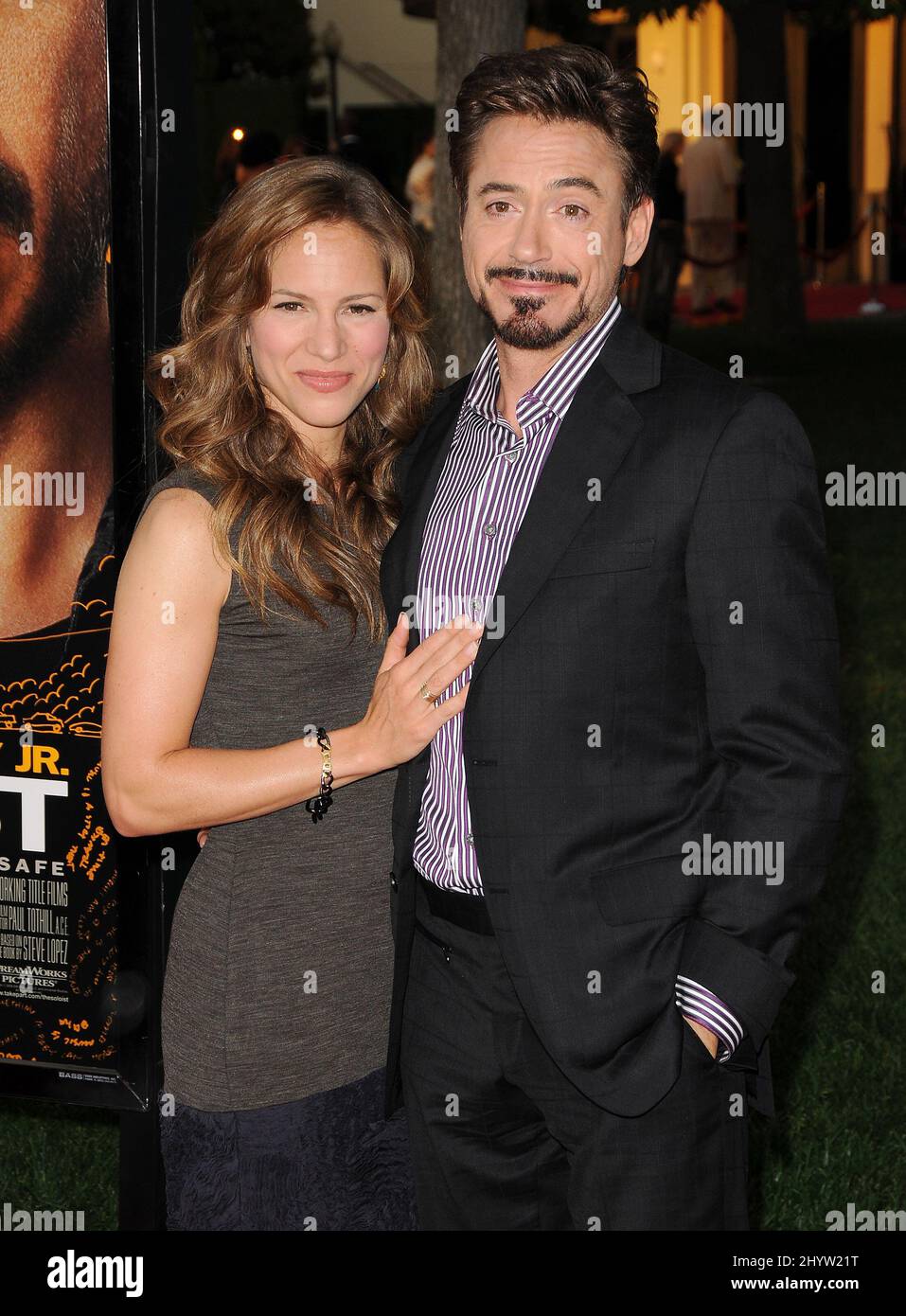 Robert Downey Jr. and Susan Downey at "The Soloist" Los Angeles ...