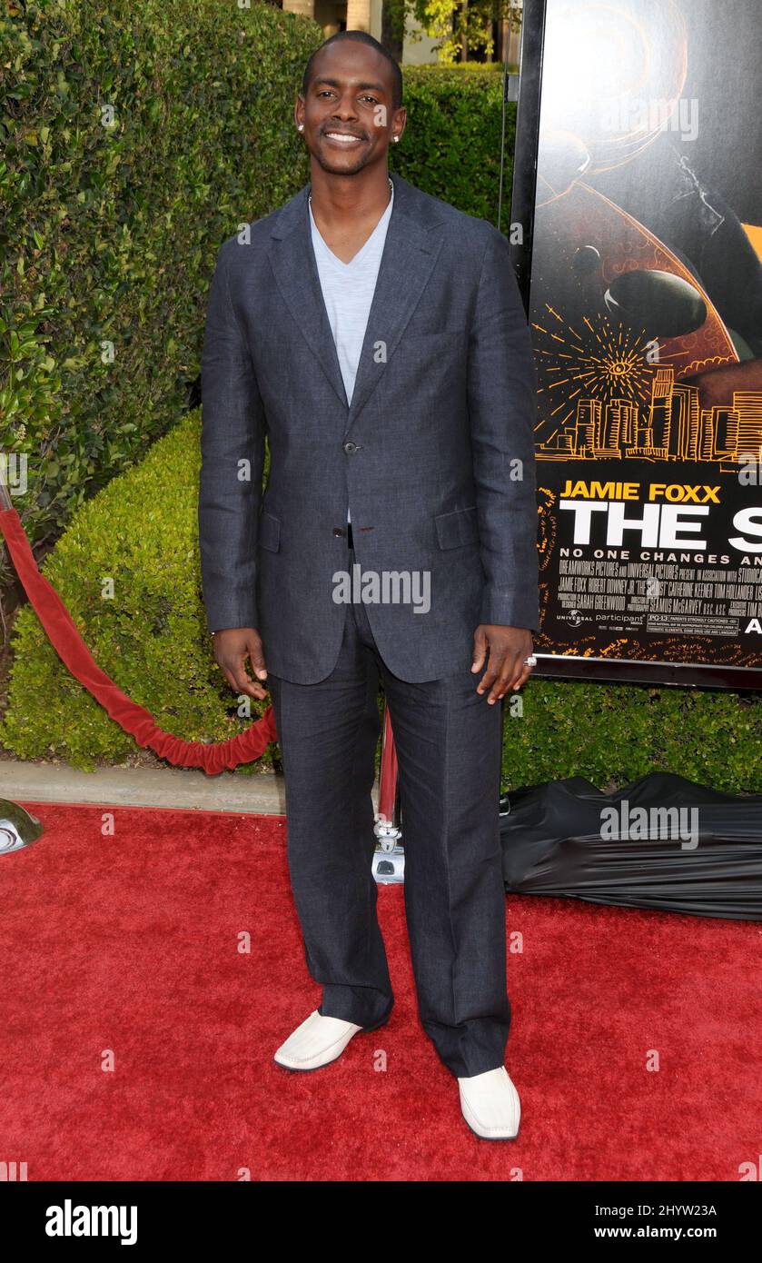 Keith Robinson at "The Soloist" Los Angeles Premiere held at Paramount ...