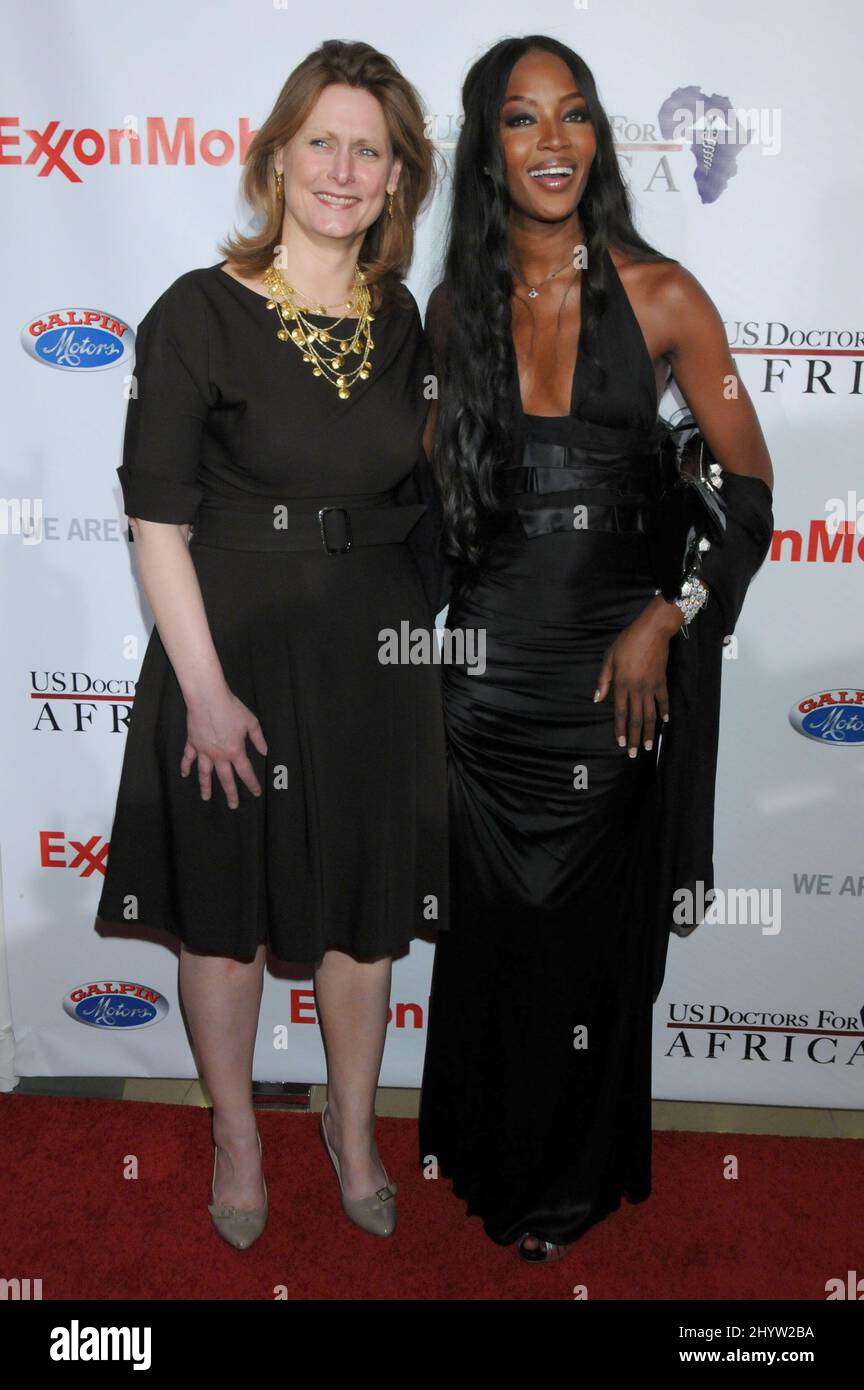 Sarah Brown and Naomi Campbell attend the First Ladies of Africa Health ...