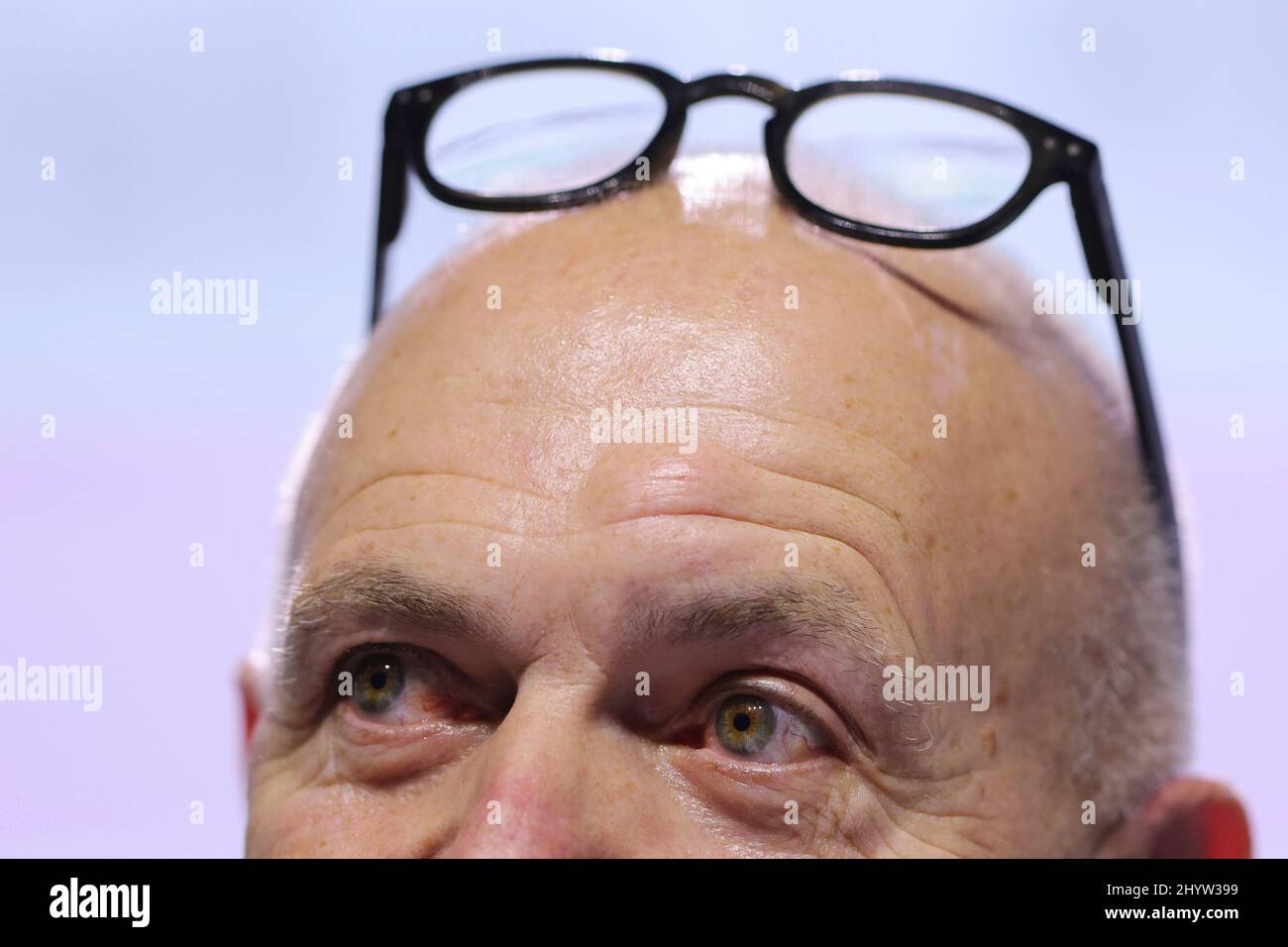 Bernd NEUENDORF, candidate for DFB President, during his speech, 44th ...
