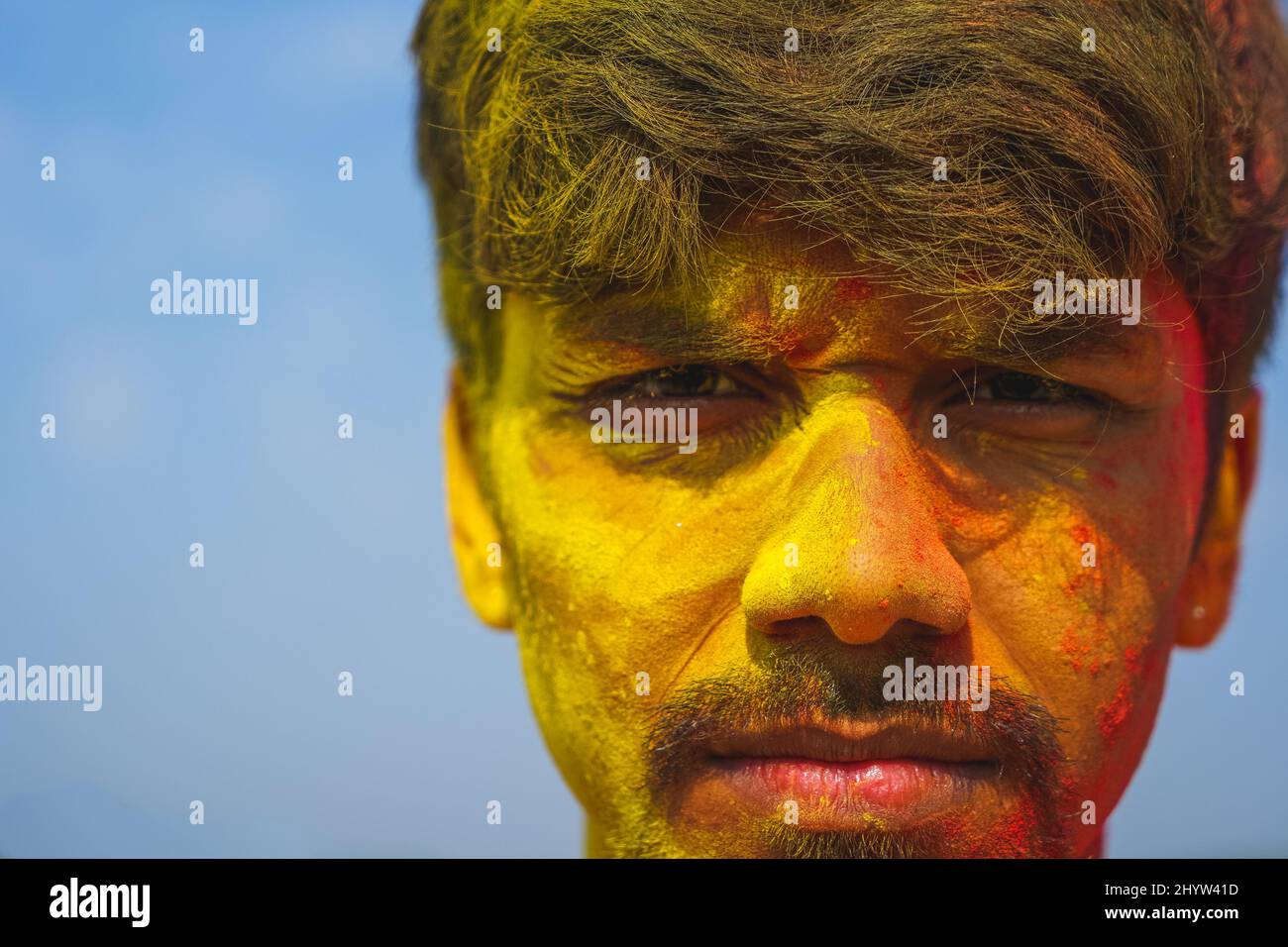 Covered mans face hi-res stock photography and images - Alamy