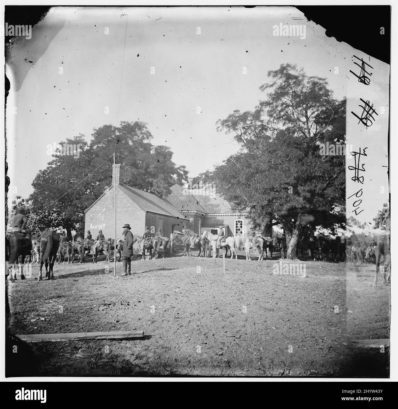 Vintage photo from the American Civil War 1860s Stock Photo - Alamy
