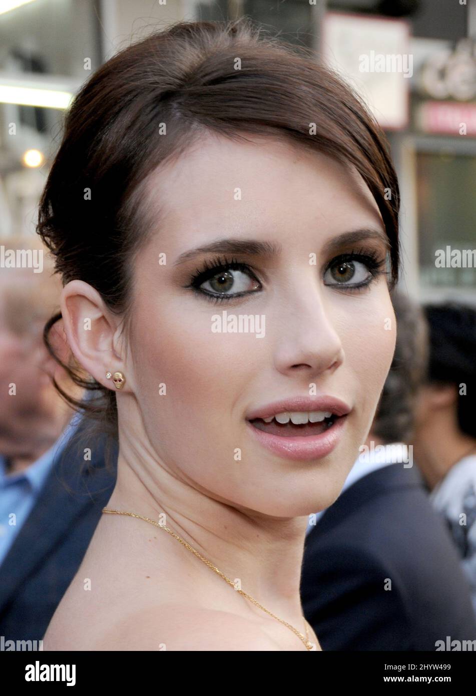 Emma Roberts attends the premiere of Paramount Pictures "Star Trek ...