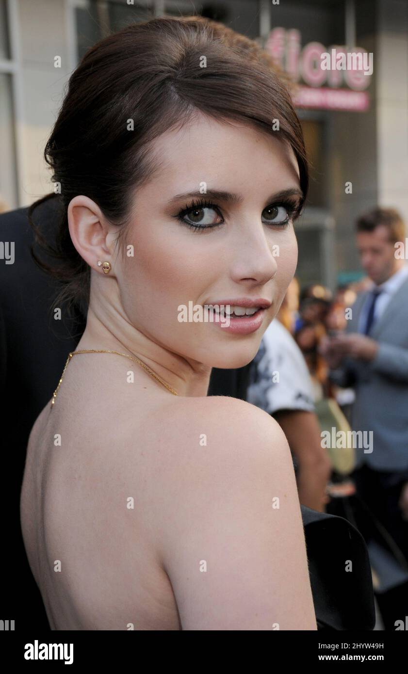Emma Roberts attends the premiere of Paramount Pictures "Star Trek ...