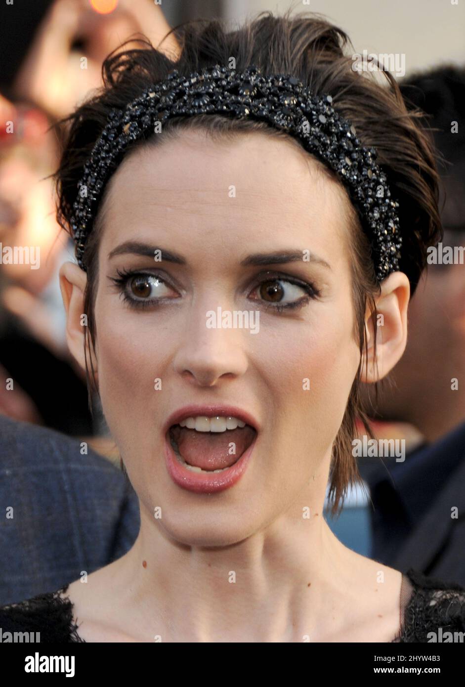 Winona Ryder at the premiere of Paramount Pictures "Star Trek" held at ...
