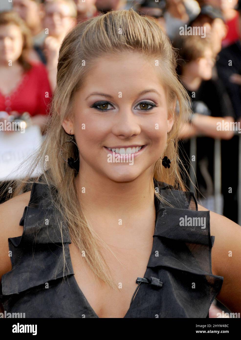 Shawn Johnson at the premiere of Paramount Pictures "Star Trek" held at ...