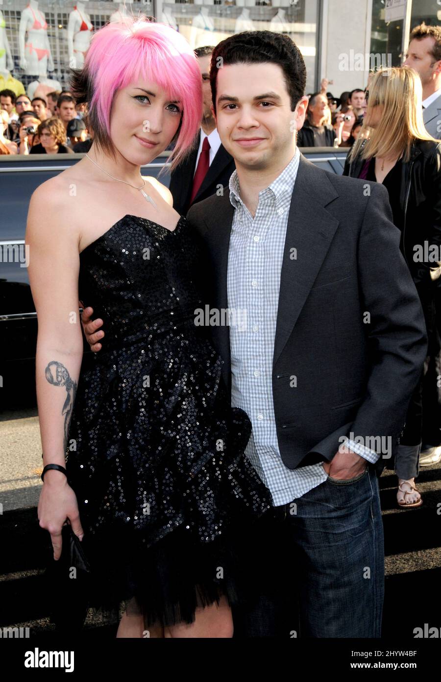 Samm Levine at the premiere of Paramount Pictures "Star Trek" held at ...