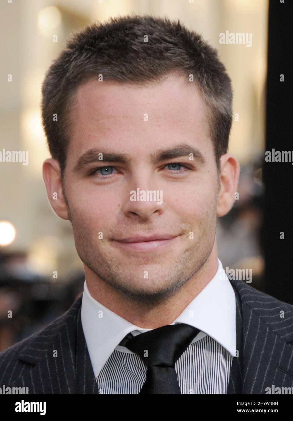 Chris Pine at the premiere of Paramount Pictures "Star Trek" held at ...