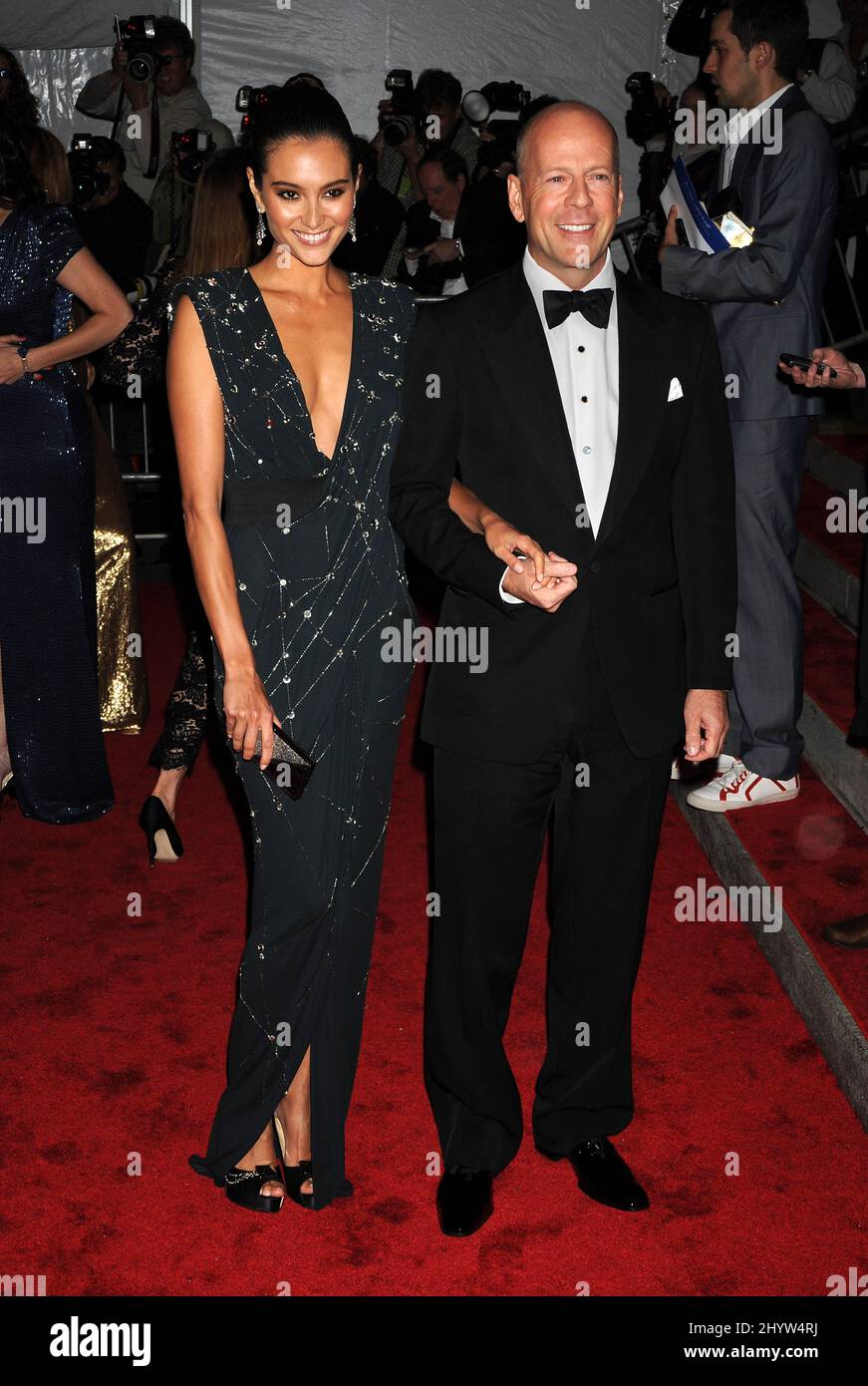 Bruce Willis and Emma Heming at the Model as Muse, Embodying Fashion ...