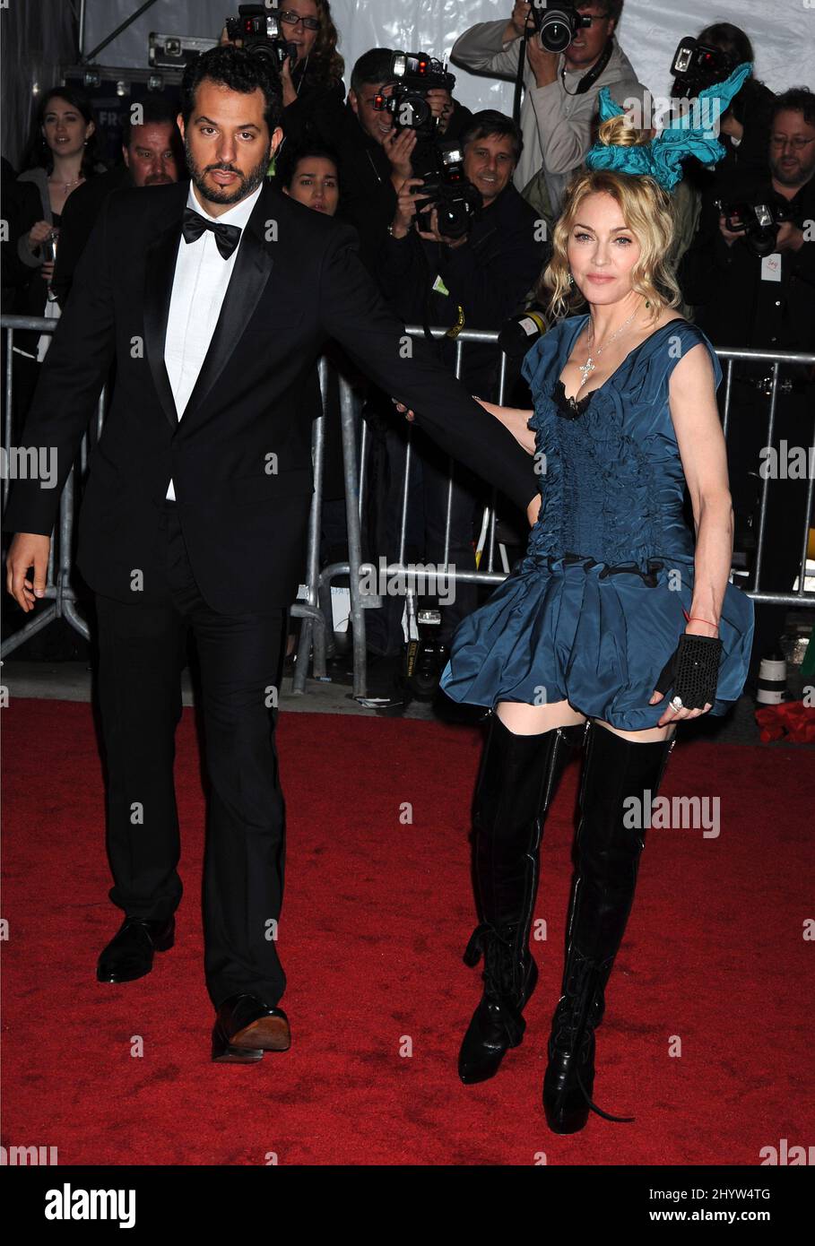 Guy Oseary and Madonna at the Model as Muse, Embodying Fashion, Costume ...