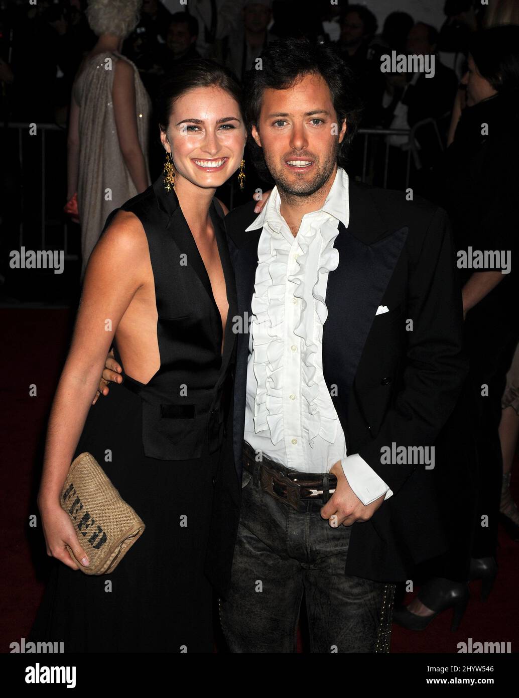 Lauren bush and david lauren the model as muse hi-res stock photography ...