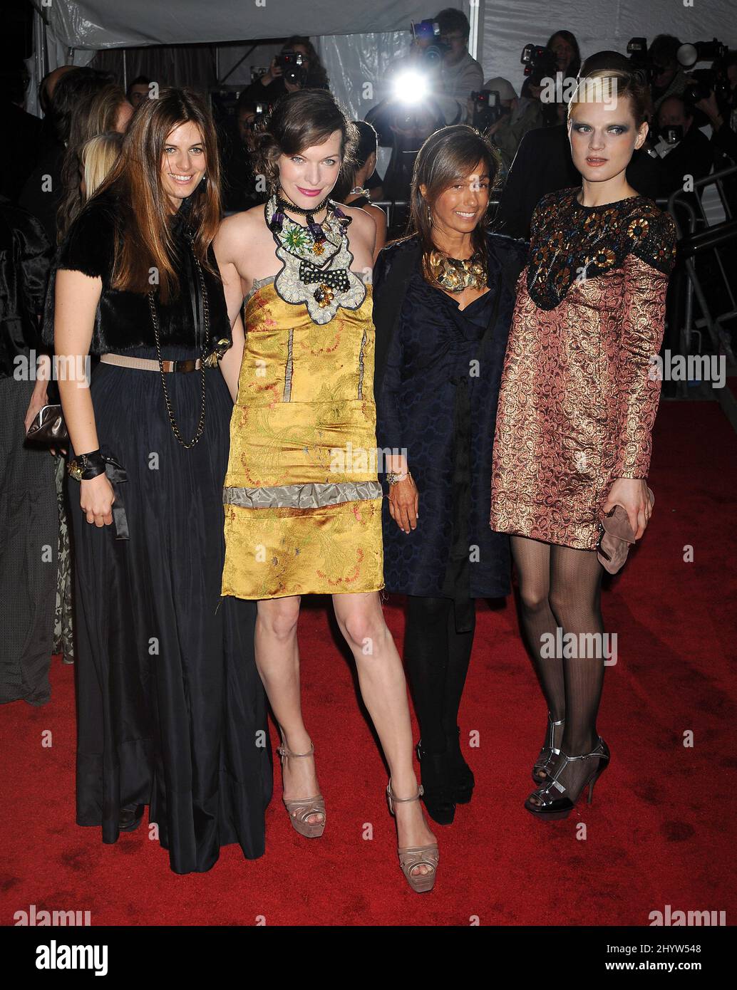 Milla Jovovich at the Model as Muse, Embodying Fashion, Costume ...