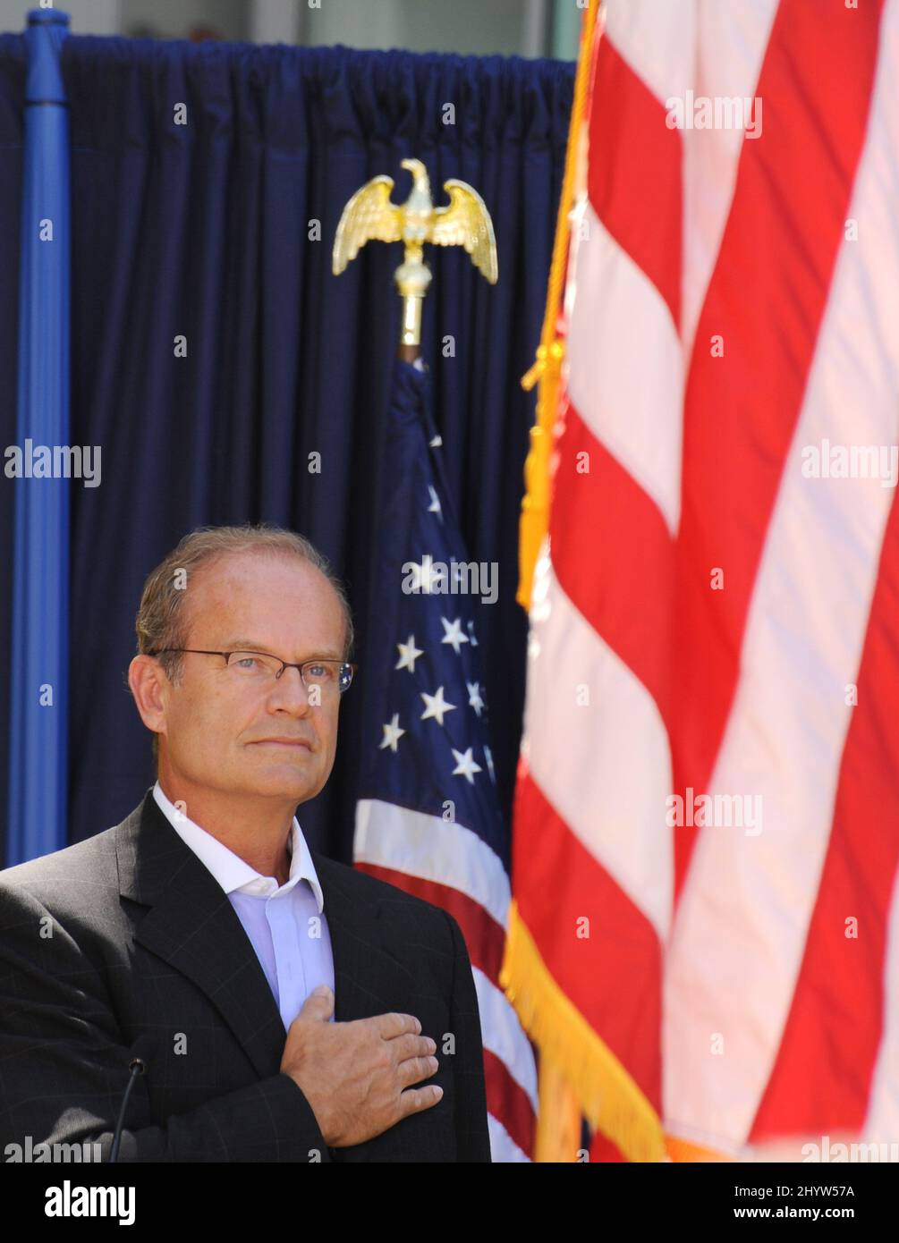 Kelsey Grammer at "The Simpsons" Stamp Dedication Ceremony held at Fox ...