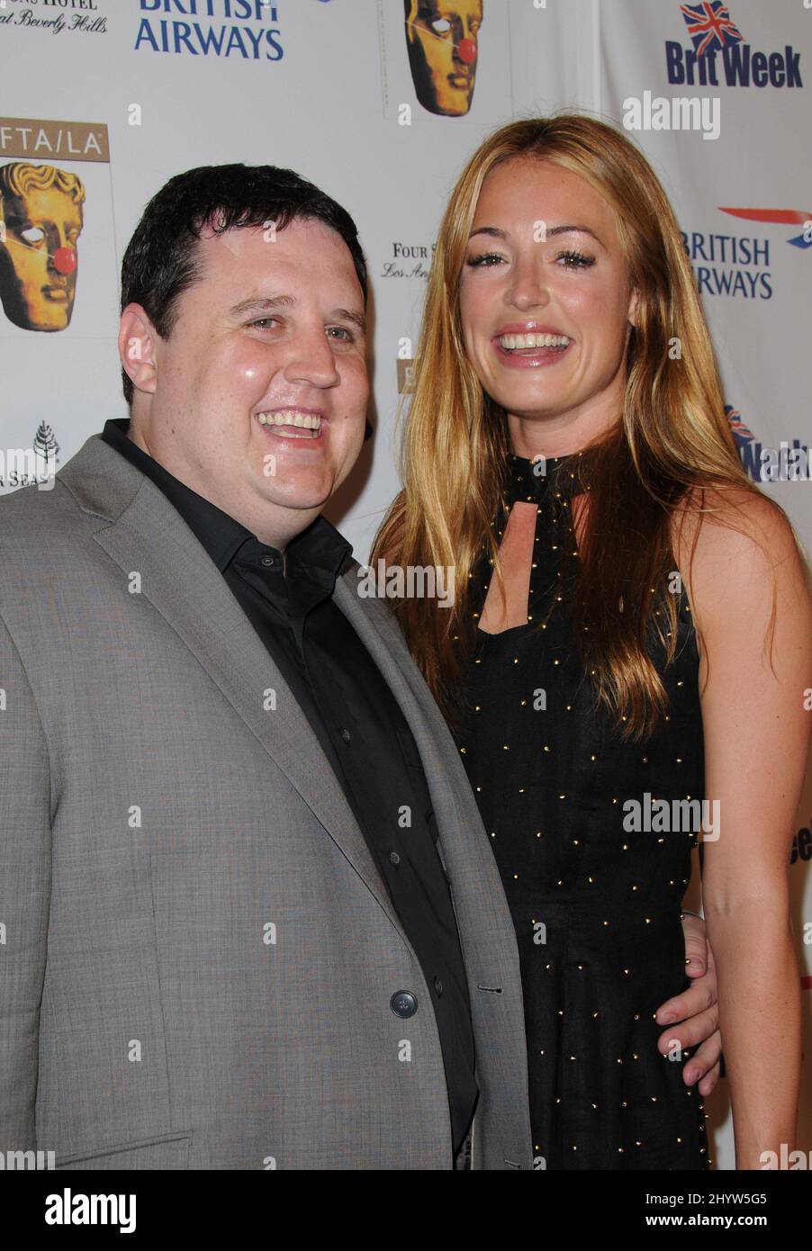 Peter Kay and Cat Deeley at the 2nd Annual British Comedy festival held ...
