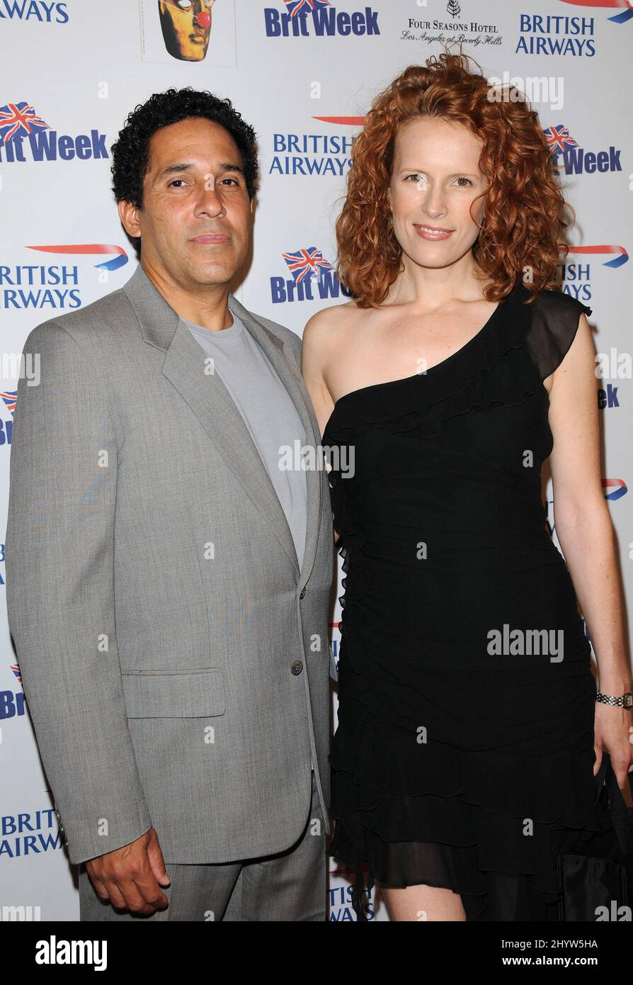 Oscar Nunez and Ursula Whittaker at the 2nd Annual British Comedy ...